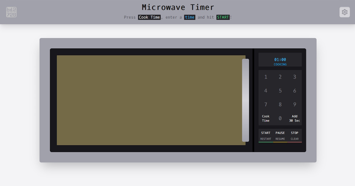 Microwave Timer | bd2720